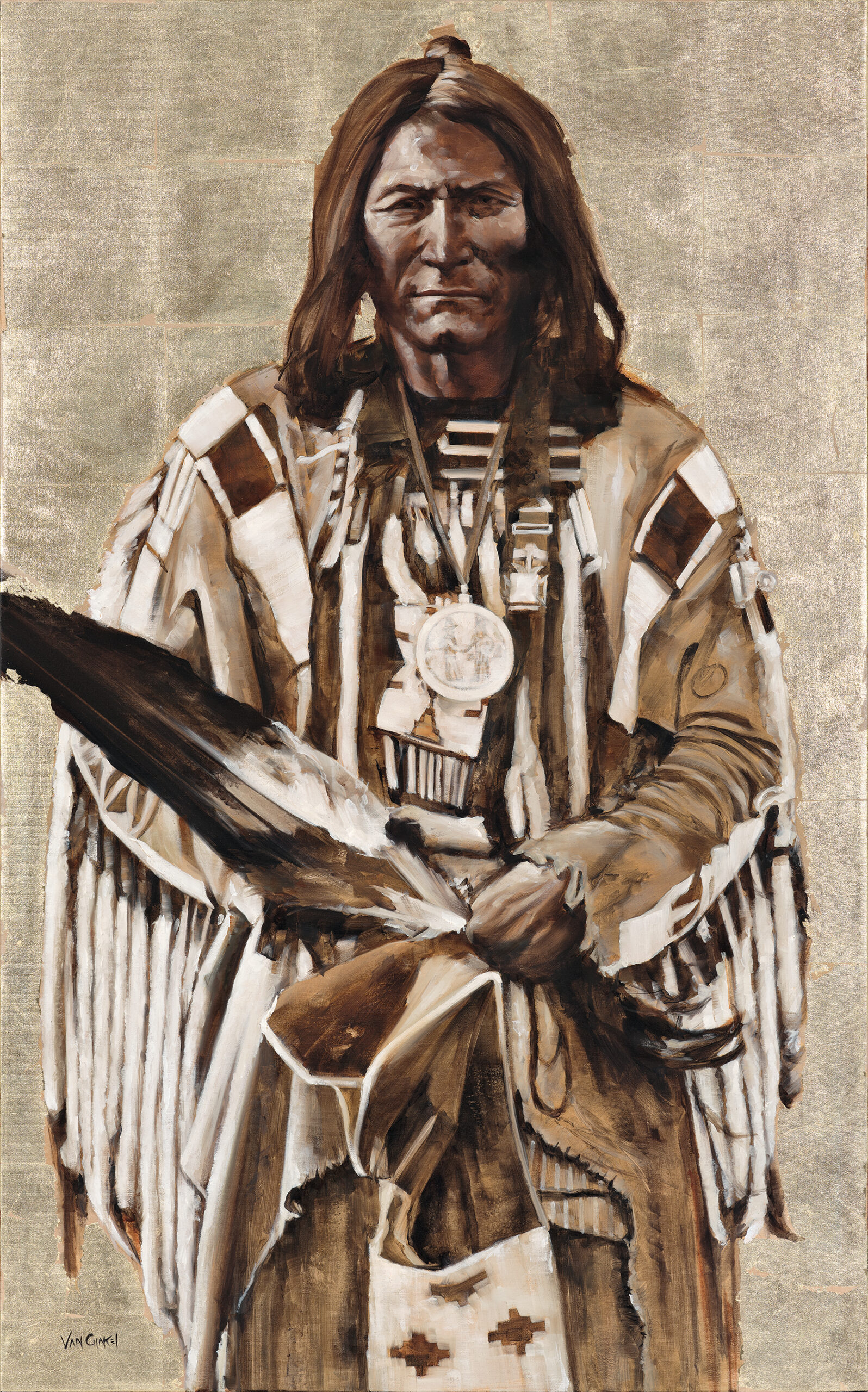 Chief Crowfoot, Warrior of Peace - Paul Van Ginkel